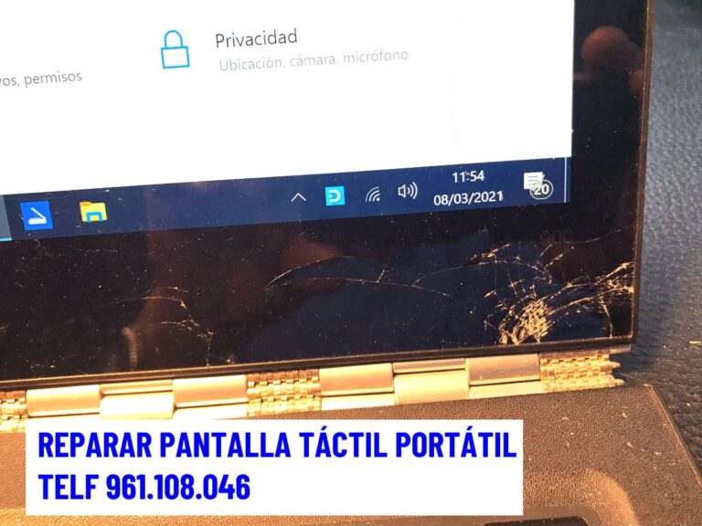 Reparar pantalla portátil Valencia | Publica Artículos